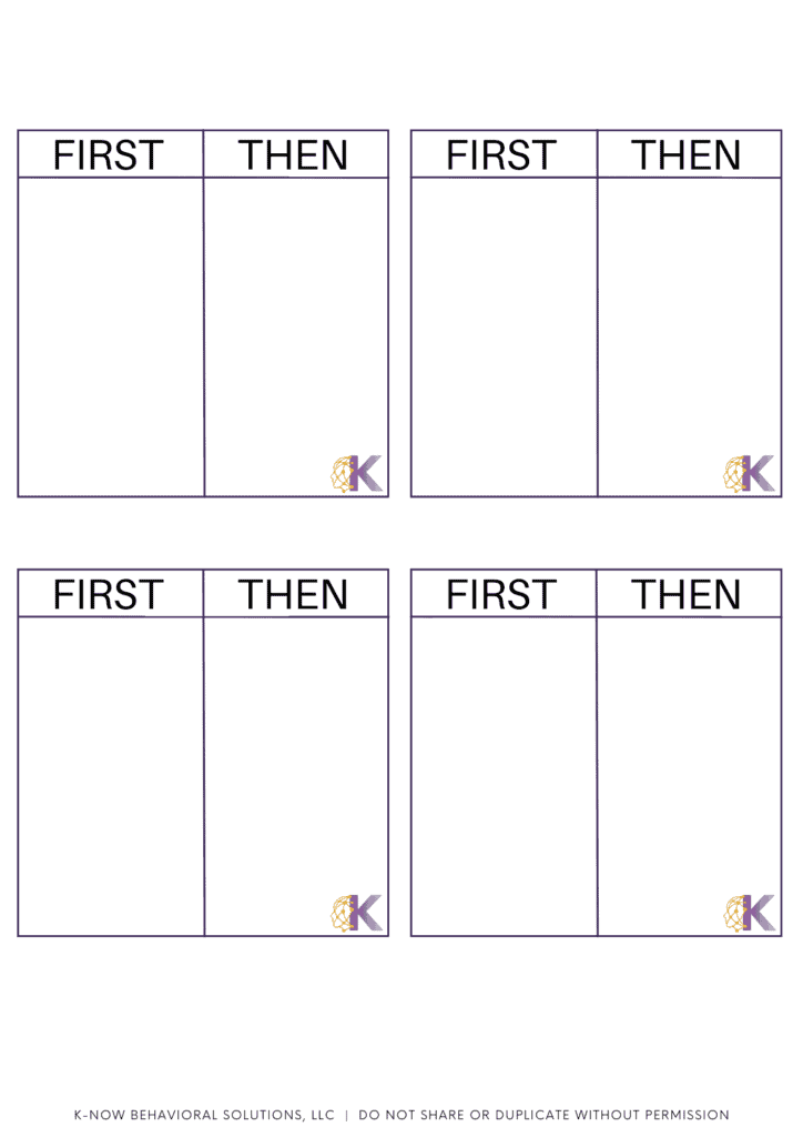 Visuals for ABA-Based Practice | K-Now Behavioral