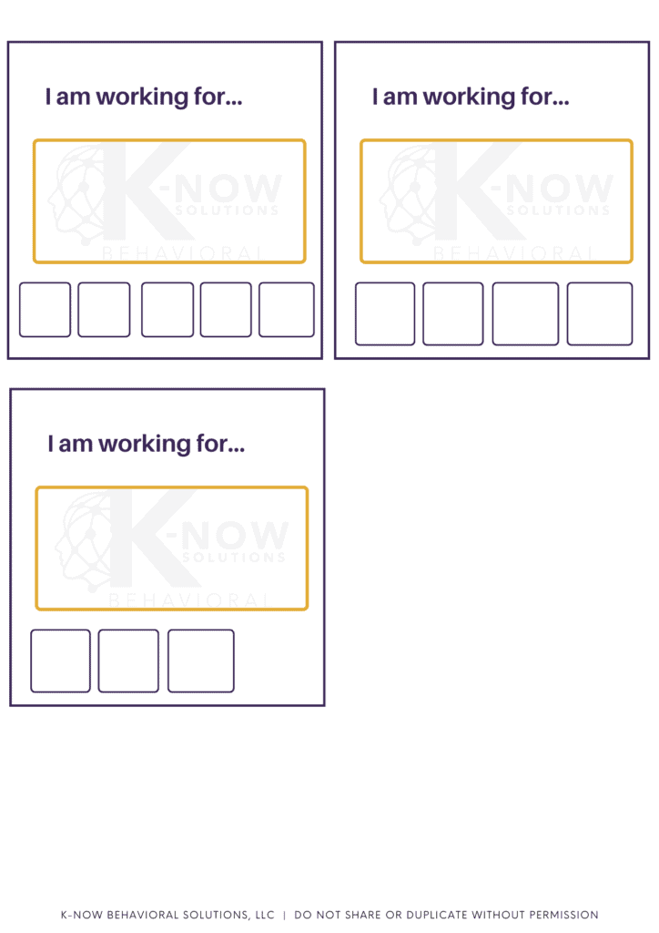 Visuals for ABA-Based Practice | K-Now Behavioral