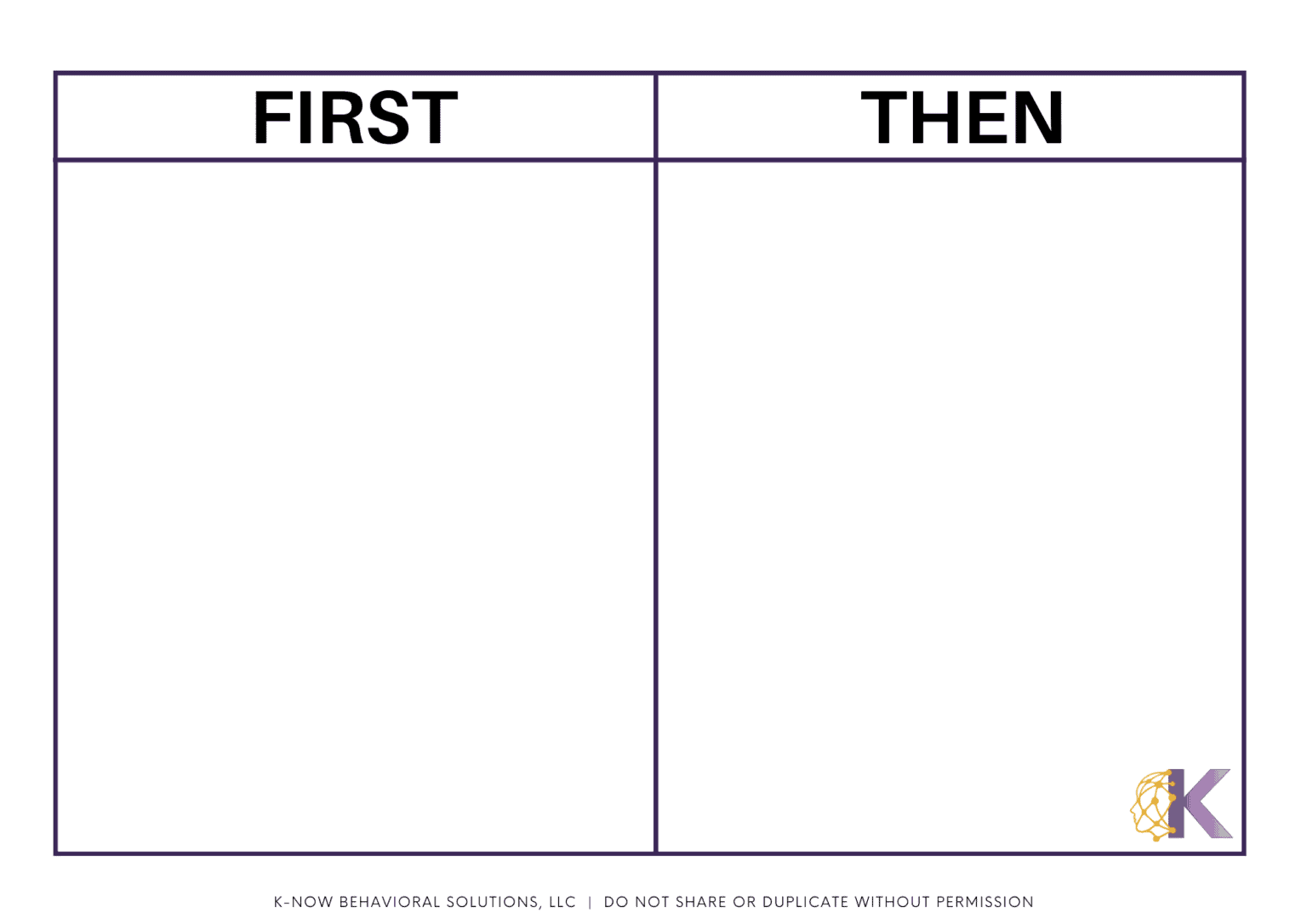 Visuals for ABA-Based Practice | K-Now Behavioral